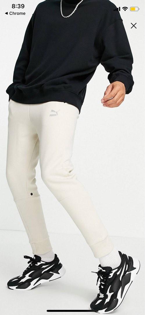 Puma Men Beige / Cream Tracksuit, Men's Fashion, Activewear on Carousell