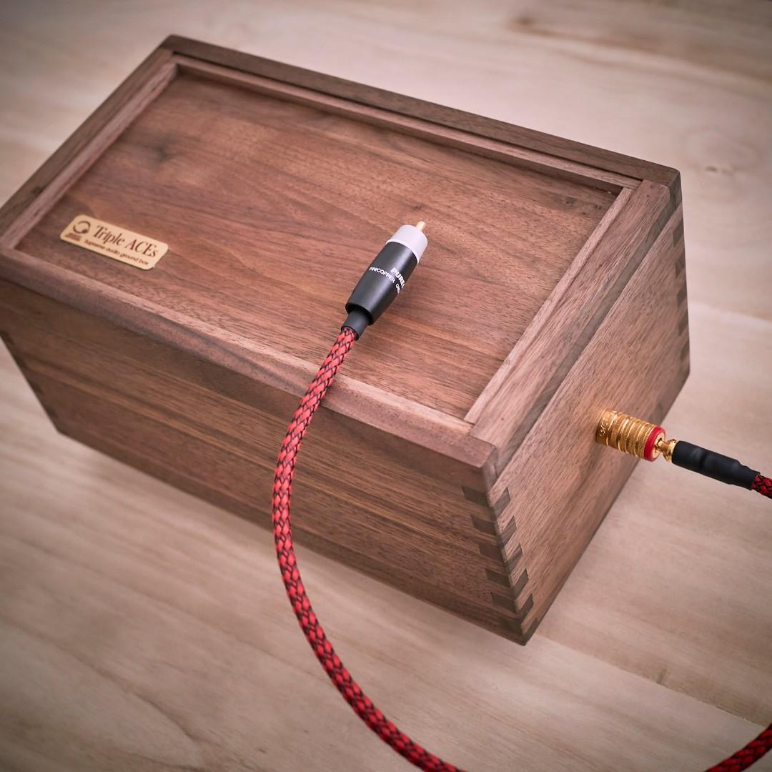 QA Triple Aces Supreme Audio Ground Box with 4N Purity Triple Metal ...