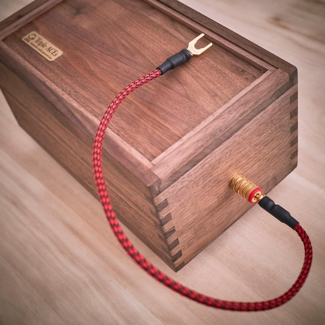 QA Triple Aces Supreme Audio Ground Box with 4N Purity Triple Metal ...