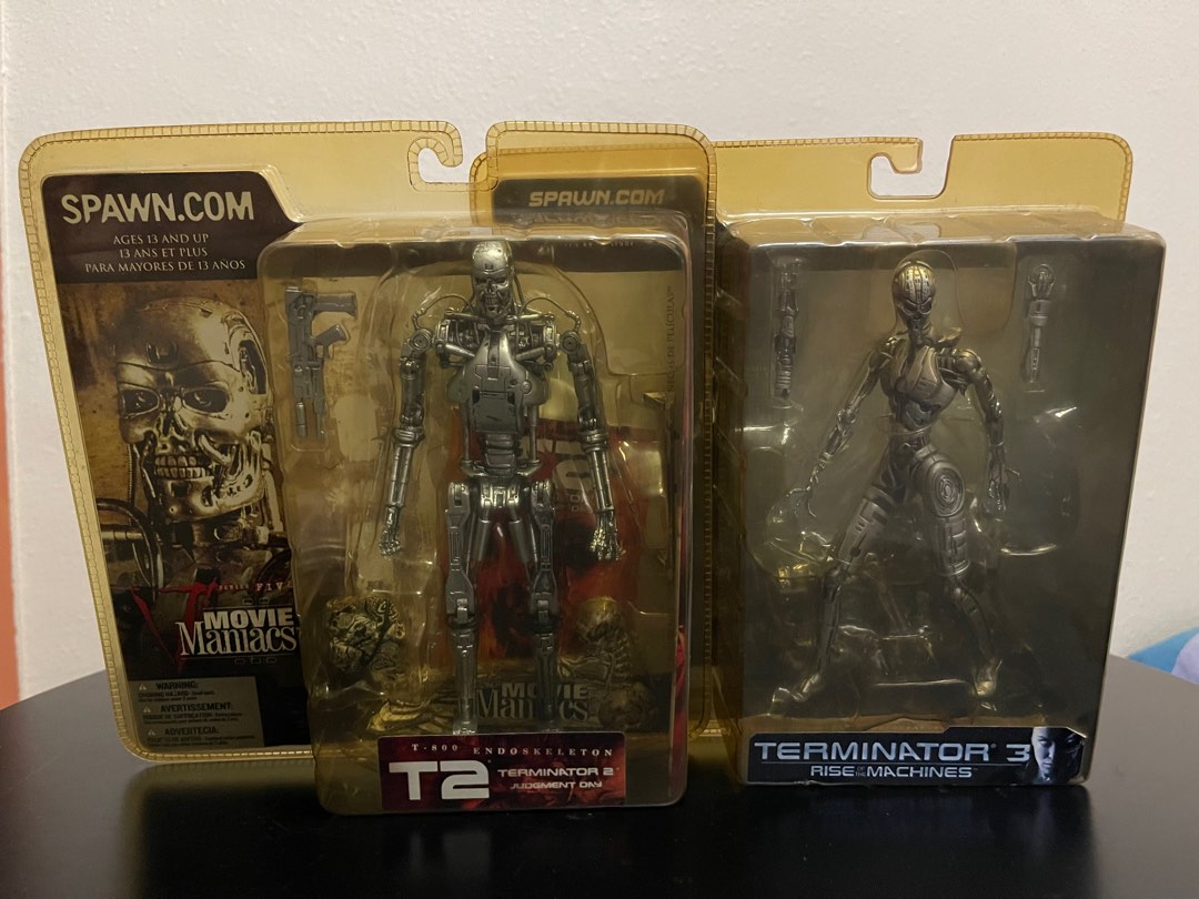 Rare Mcfarlane Terminator set of 2 figures, Hobbies & Toys, Toys ...