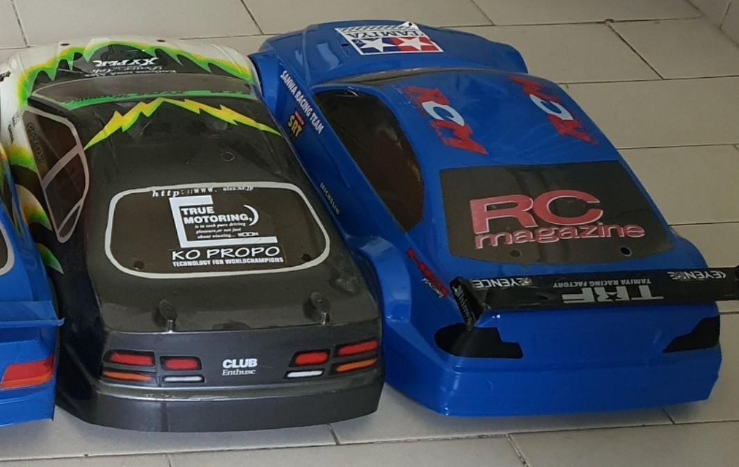 6 Rc car body shells for Tamiya Kyosho Traxxas Associated Schumacher ...