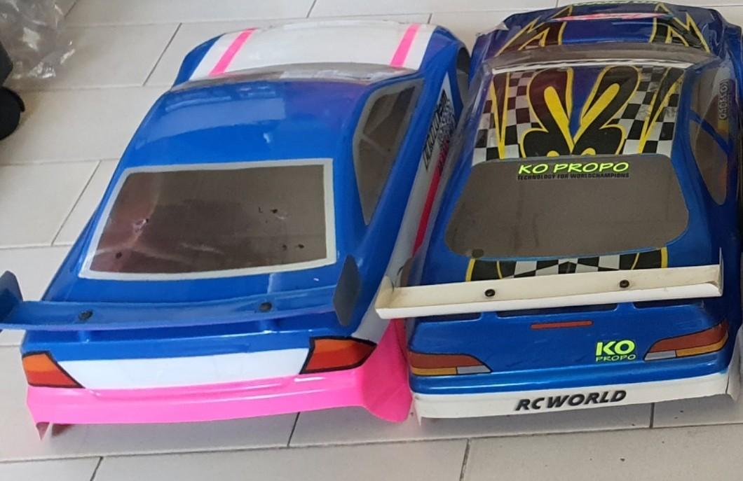 6 Rc car body shells for Tamiya Kyosho Traxxas Associated Schumacher ...