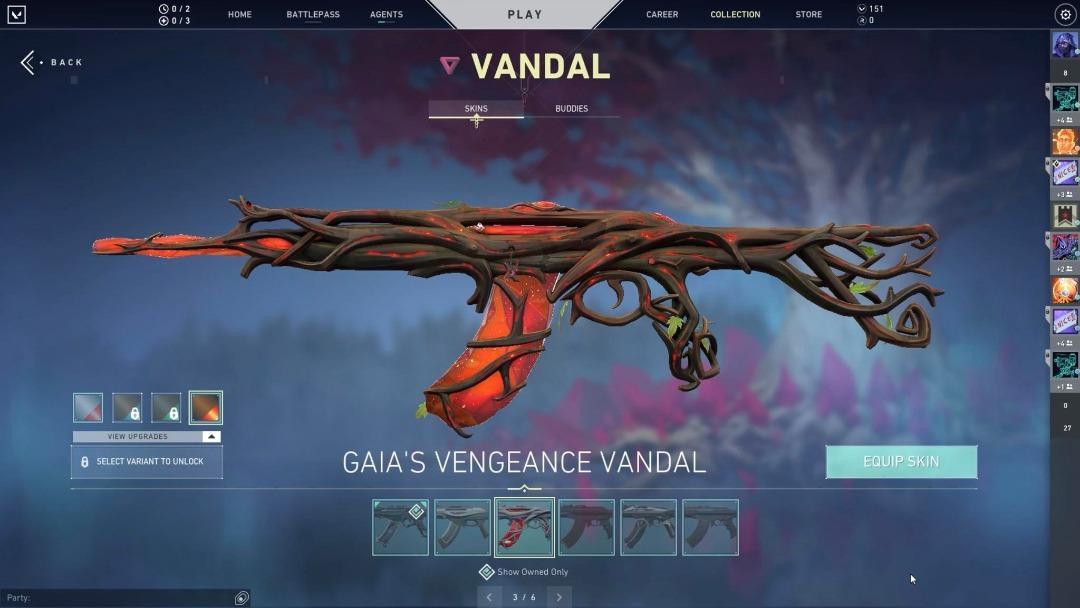 Reaver bundle 19 premium valorant account for sale, Video Gaming, Video ...