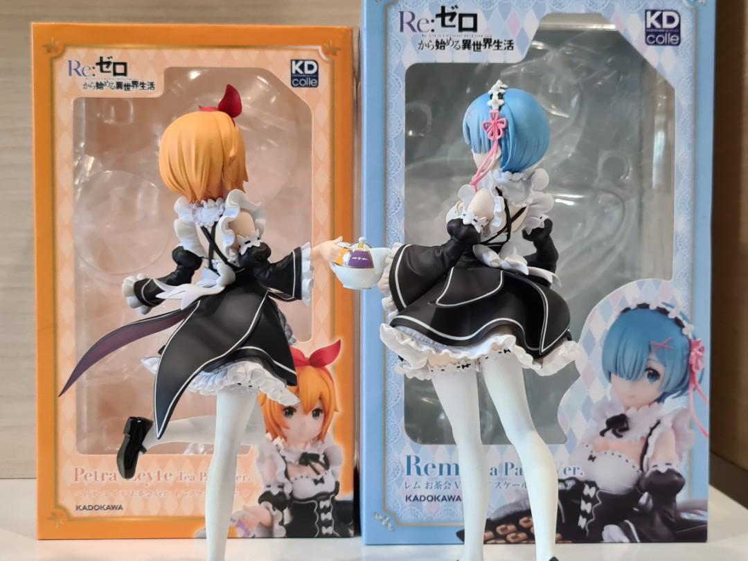 Re:Zero Tea Party Ver. Rem & Petra 1/7 scale figure by Kadokawa ...