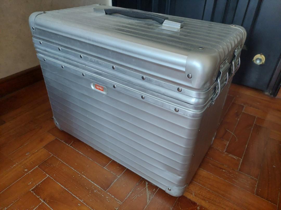 Rimowa aluminium side panniers, Motorcycles, Motorcycle Accessories on ...