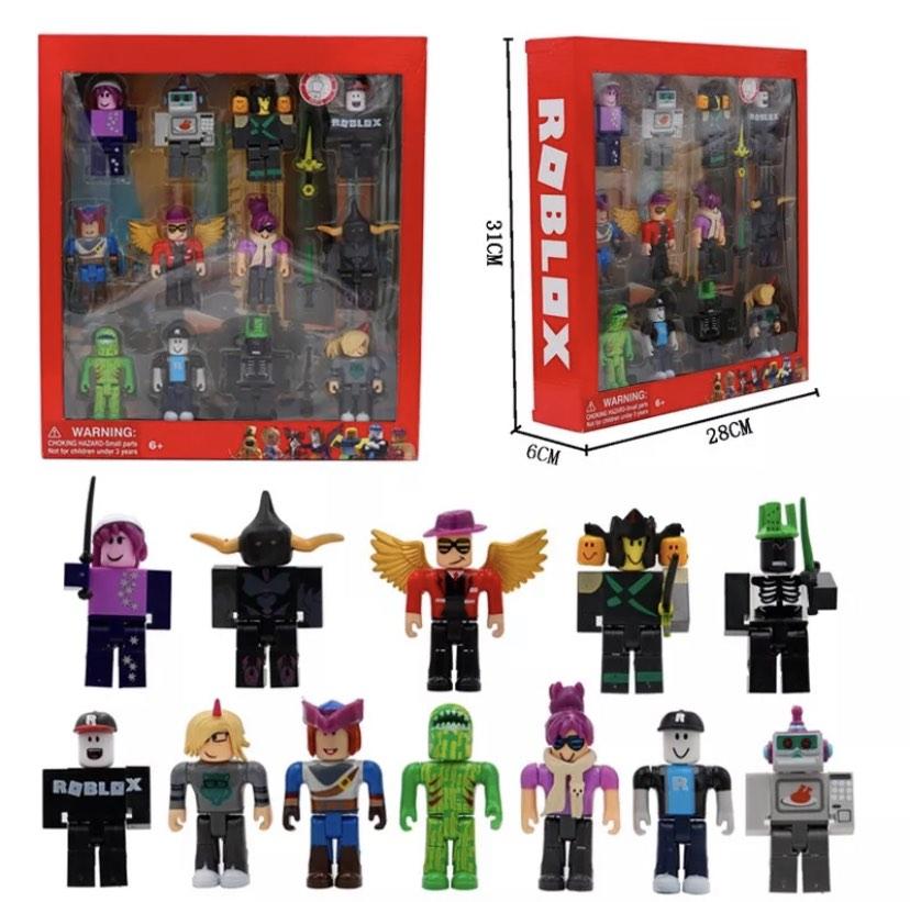 Roblox Toy Set 12s Roblox Characters Roblox Theme Roblox Cake Toppers ...