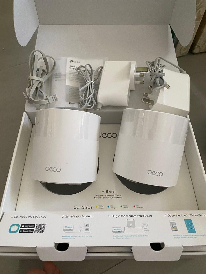 Router TP Link Deco AX3000 Wifi 6 Mesh, 電腦＆科技, 電腦周邊及配件, Wifi及上網相關產品 ...
