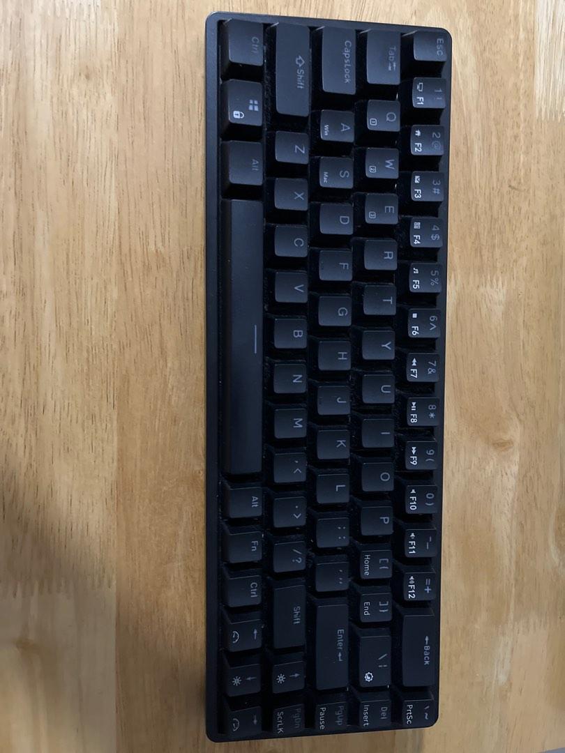 Royal Kludge RK68 (RK837) Red Switch Bluetooth 5.0 Mechanical Keyboard ...