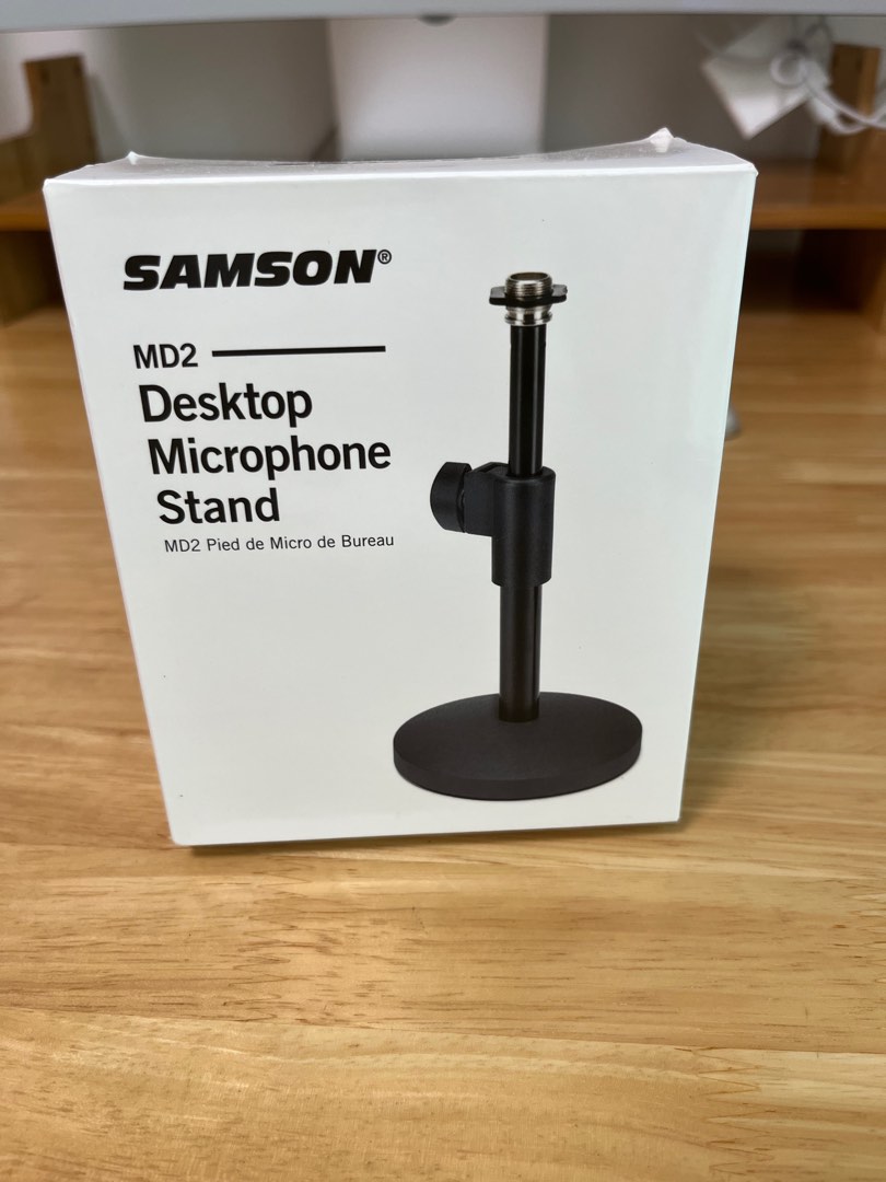 Samson MD2 Microphone Stand, Audio, Portable Audio Accessories on Carousell