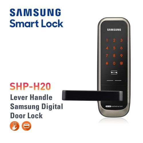SAMSUNG SHP-H20 DIGITAL DOOR LOCK [SG INSTOCK, FREE INSTALLATION], Furniture & Home Living ...
