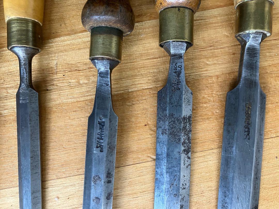 Set of 7 Chisels- Marples n Ward, Furniture & Home Living, Home ...