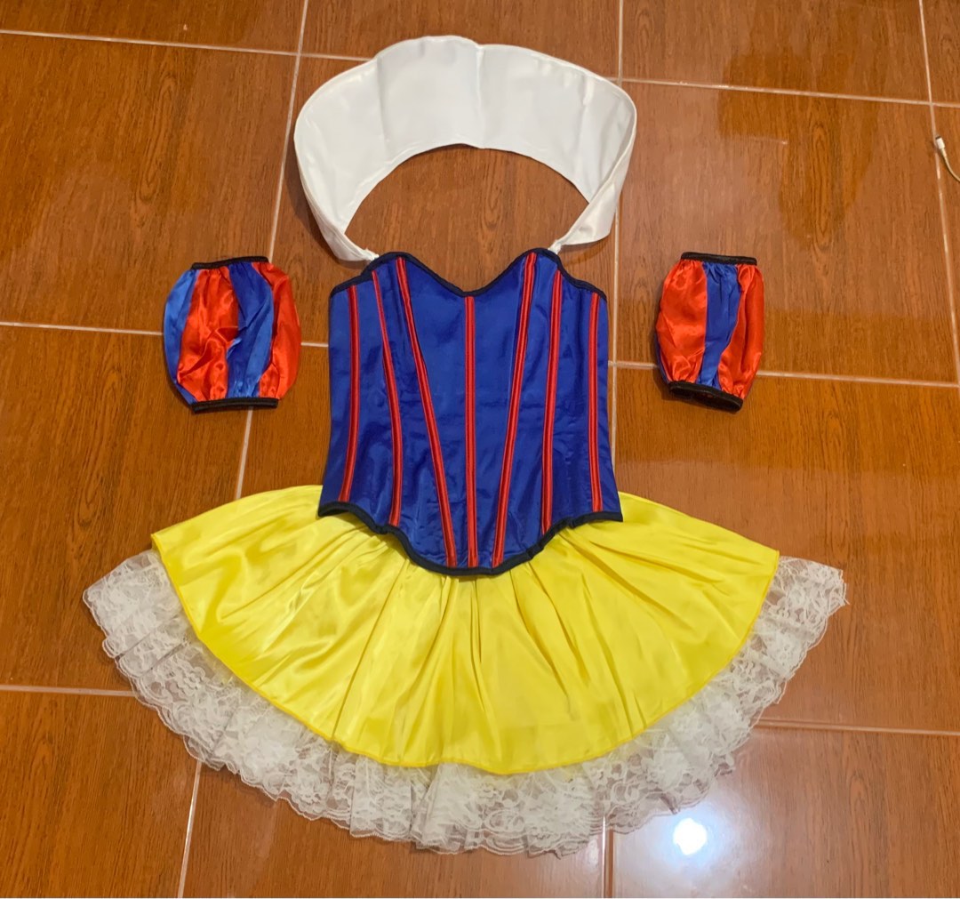 Sexy Snow White Costume Cosplay Full Set Womens Fashion Dresses