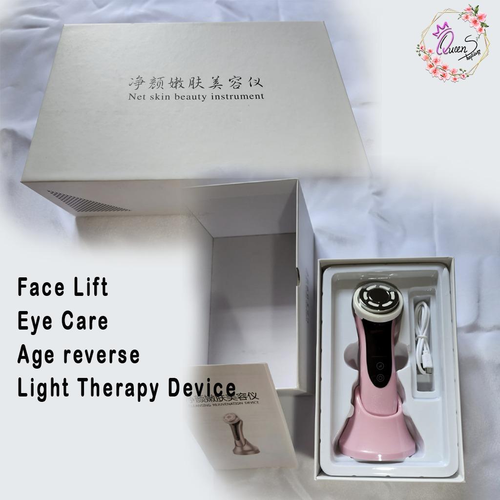 [SG Ready Stock] Ultrasonic Massager RF EMS Facial Lifting Ion LED ...