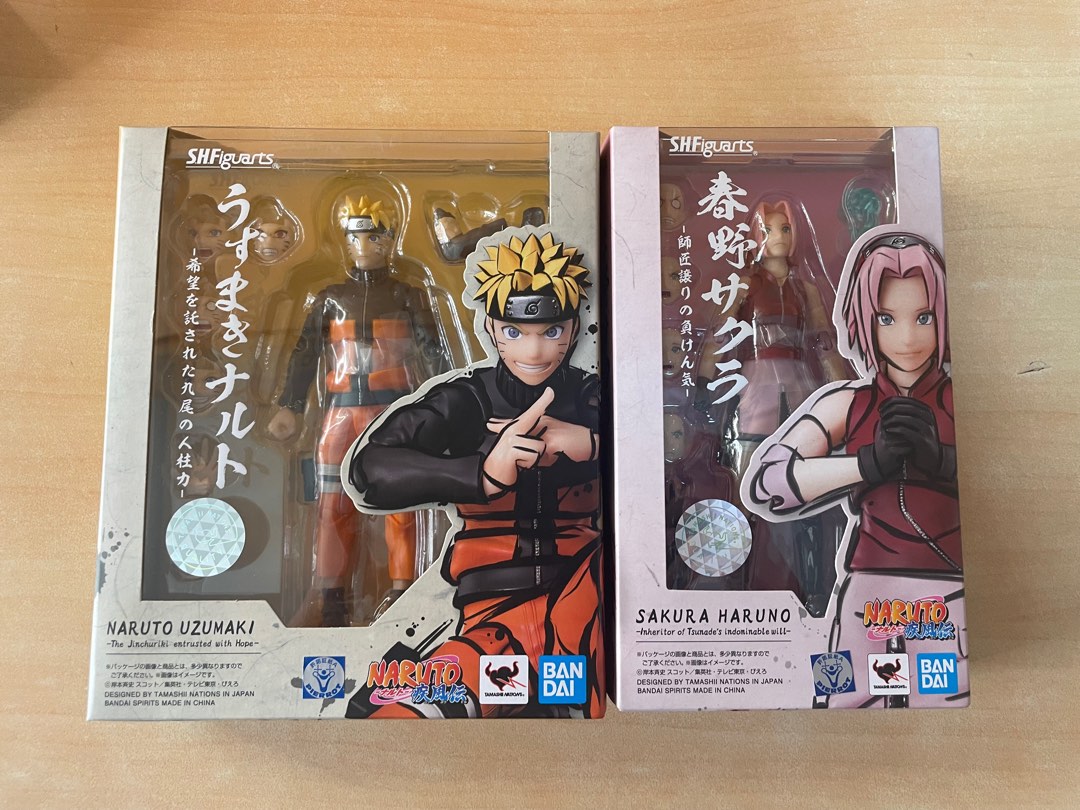 SHF Naruto Sakura Set MISB S H FIGUARTS, Hobbies & Toys, Toys & Games ...