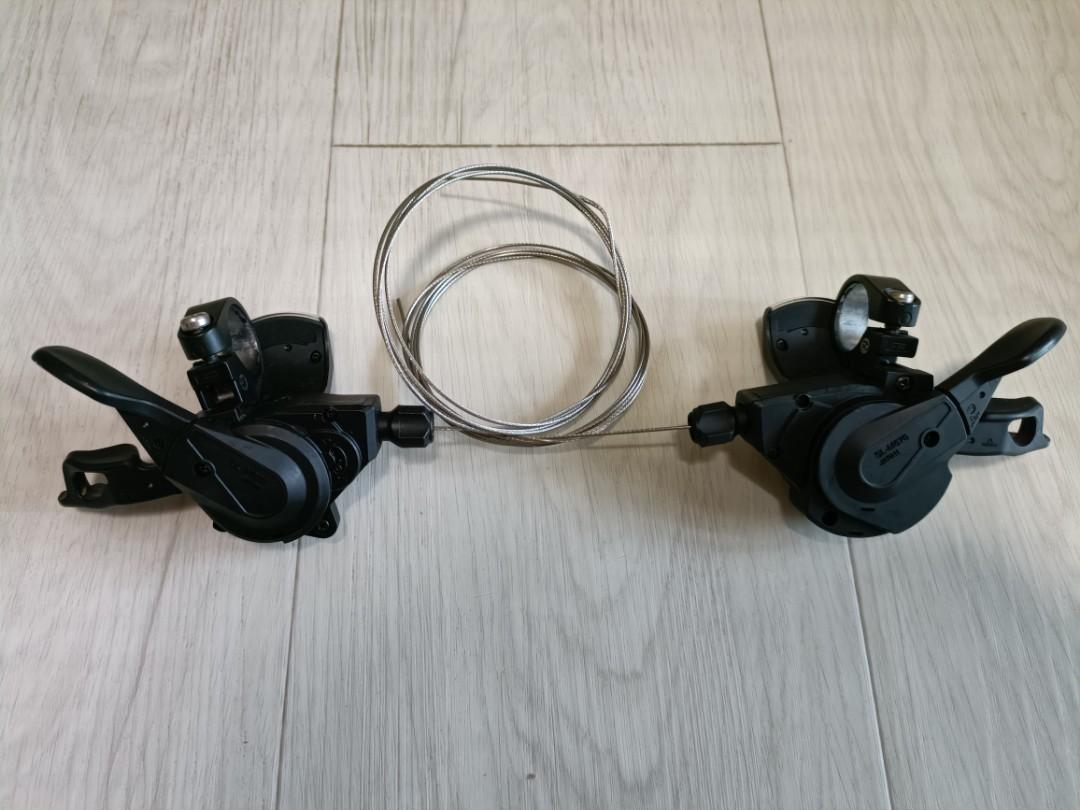 Shimano SLX M670 shifter set (2x10, 3x10), Sports Equipment, Bicycles ...