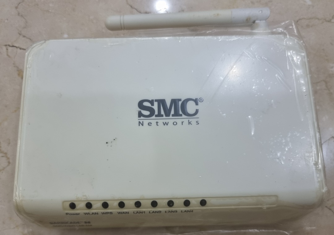 SMC Wireless Router SMCWBR14S-N4, Computers & Tech, Parts & Accessories ...