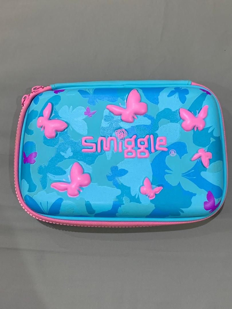 Smiggle Camo Butterfly Hardtop Pencil Case, Hobbies & Toys, Stationary ...