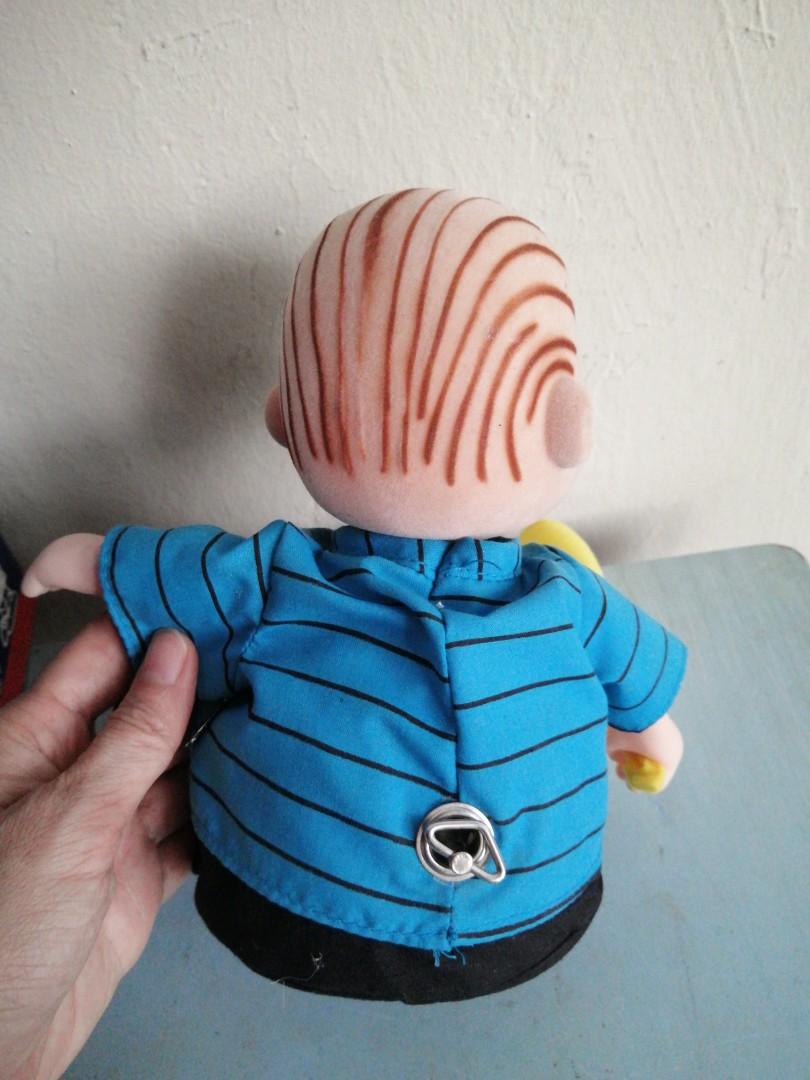 Snoopy Peanuts Linus Doll 50th Birthday Celebration, Hobbies & Toys ...
