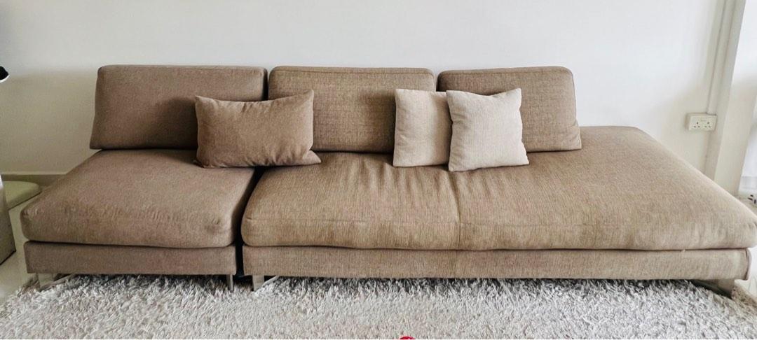 Sofa with the option to extend back rest , Furniture & Home Living ...