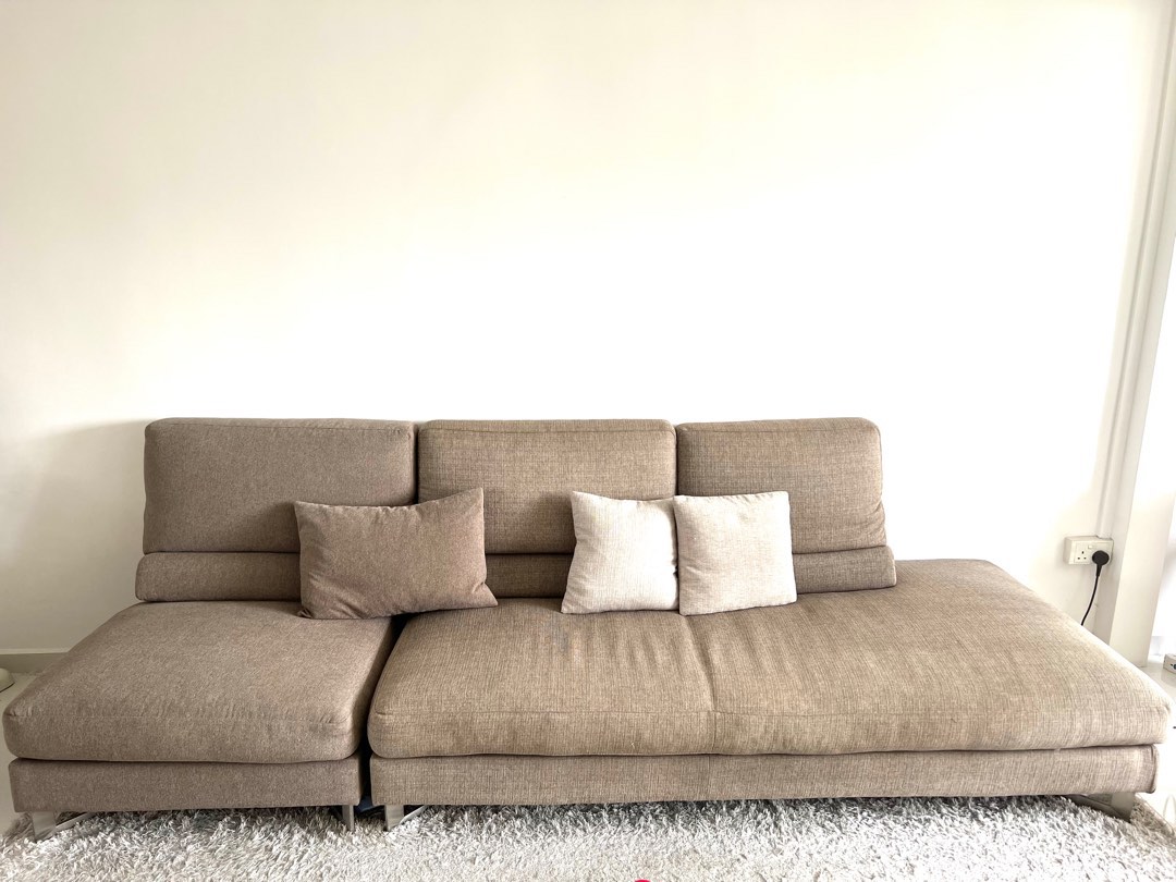 Sofa with the option to extend back rest , Furniture & Home Living ...