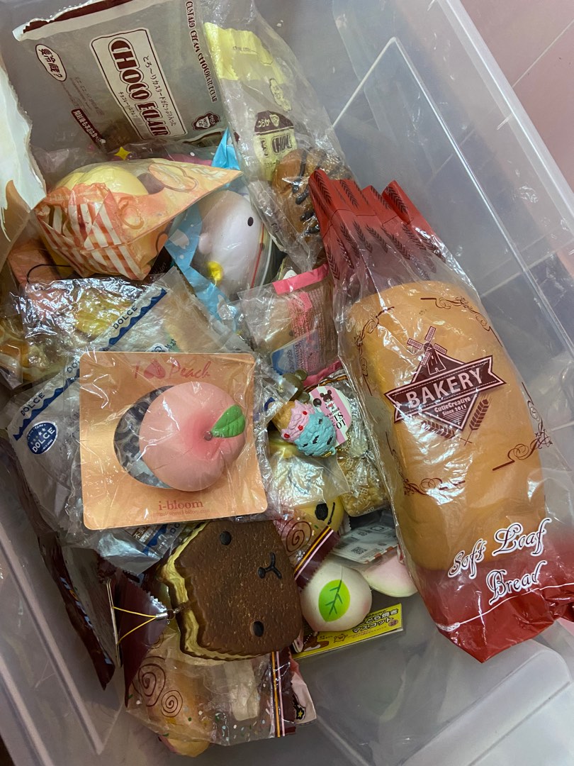 Squishy squishies collection , Hobbies & Toys, Toys & Games on Carousell