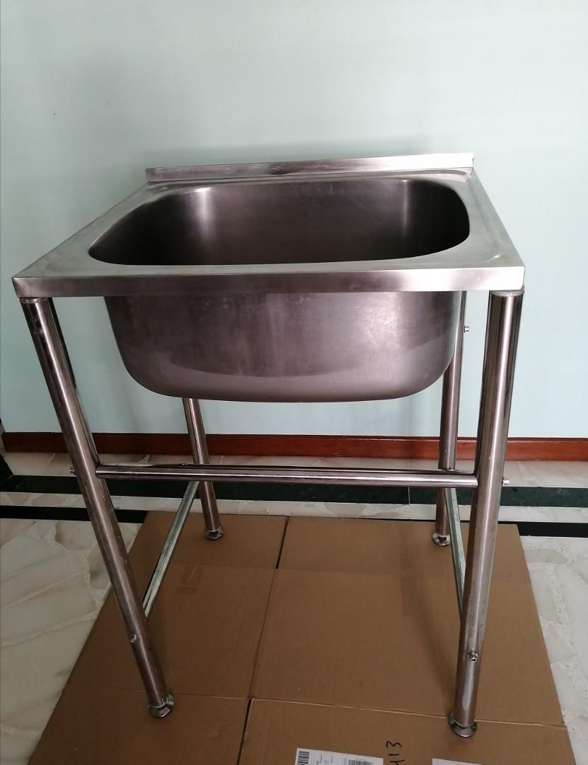 Stainless basin, Furniture & Home Living, Kitchenware & Tableware ...