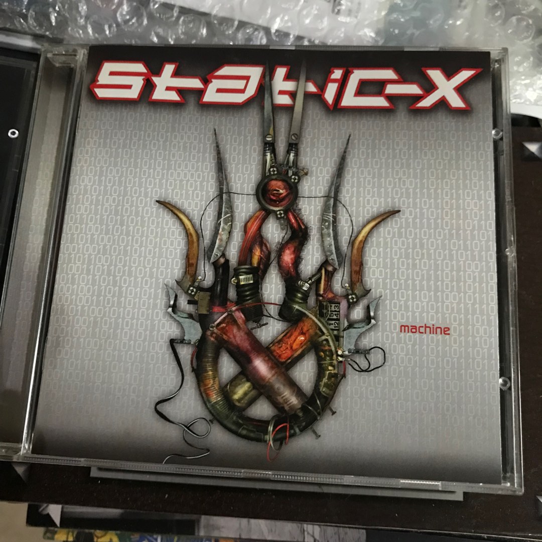 STATIC-X - MACHINE (made in EU), Hobbies & Toys, Music & Media, CDs ...