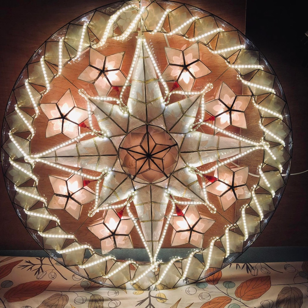 TALA CAPIZ PAROL (LANTERN), Furniture & Home Living, Lighting & Fans ...