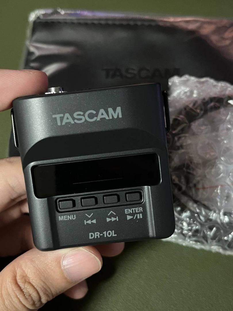 Tascam DR-10L Micro Linear PCM Recorder with Lavalier Microphone, Audio ...