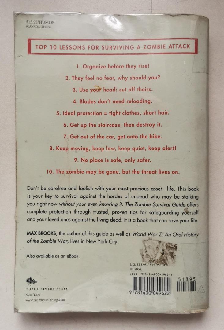 The Zombie Survival Guide [Complete Protection from the Living Dead] by ...
