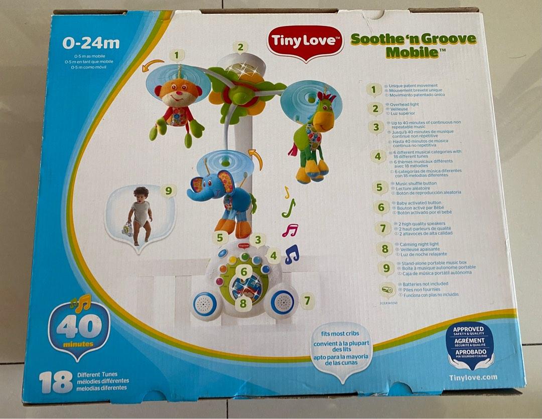 Tiny Love Groove Mobile, Babies & Kids, Baby Nursery & Kids Furniture, Nursery Lighting & Decor ...