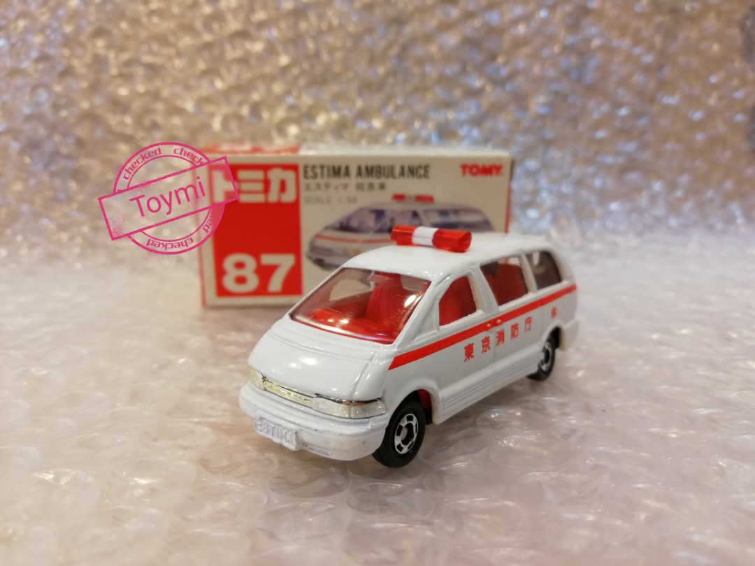 Tomica Tomy Toyota Estima First generation Ambulance, Hobbies & Toys ...