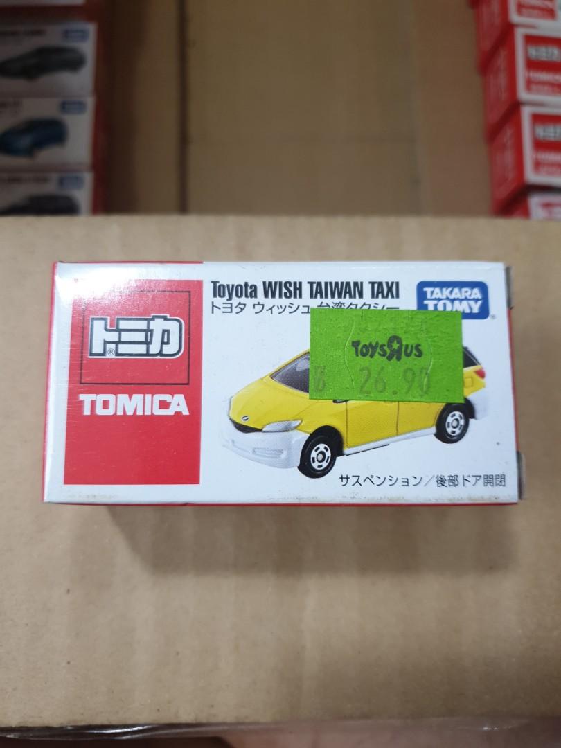 Tomica Toyota Wish Taiwan Taxi, Hobbies & Toys, Toys & Games on Carousell