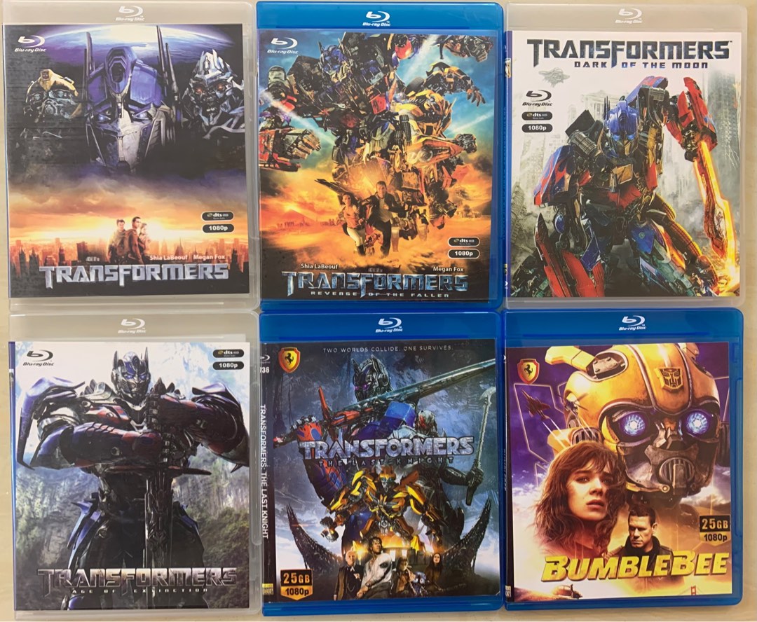 TRANSFORMERS SERIES BLUE RAY DISC!, Hobbies & Toys, Music & Media, CDs ...