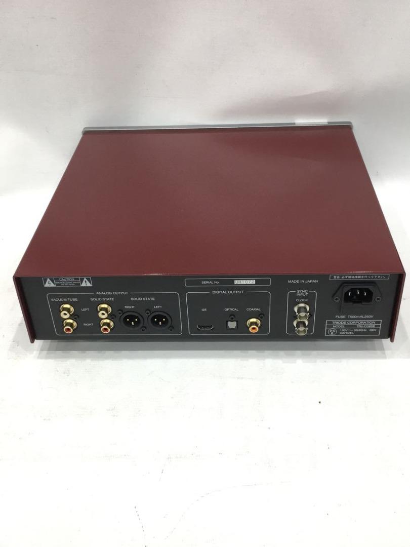 TRIODE CD player/Vacuum tube buffer circuit installed/TRV-CD6SE, 音響器材 ...