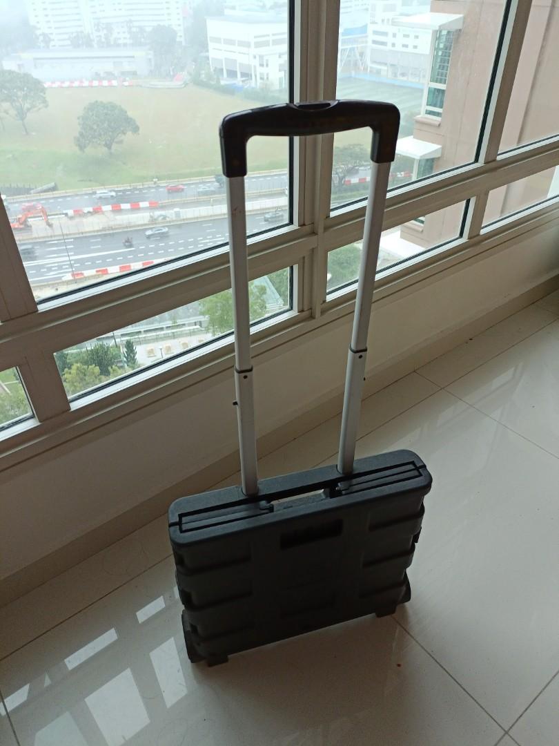 Trolley box with wheels, Furniture & Home Living, Outdoor Furniture on ...