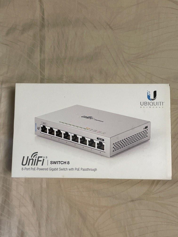 Ubiquiti UniFi US-8 8 Port Switch, Computers & Tech, Parts ...