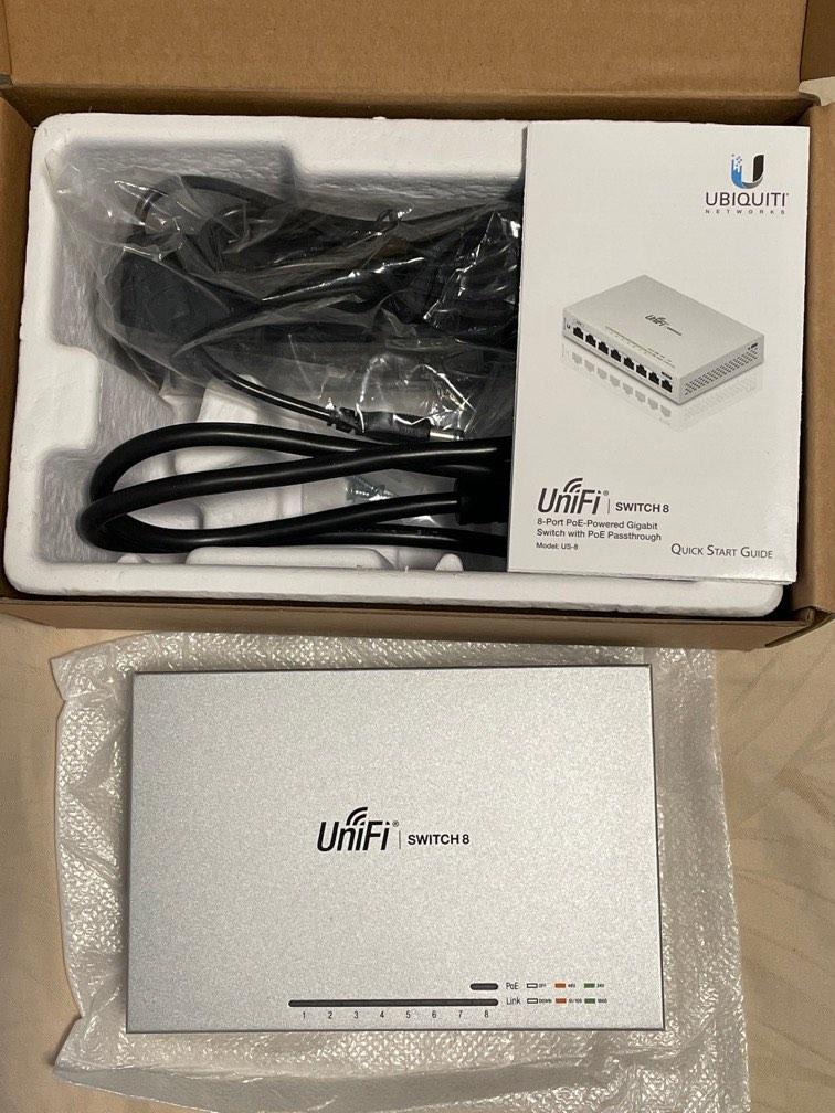 Ubiquiti UniFi US-8 8 Port Switch, Computers & Tech, Parts ...