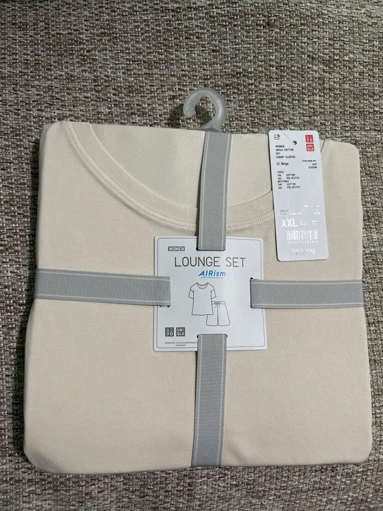 Uniqlo Airism Lounge Set, Women's Fashion, Undergarments & Loungewear ...