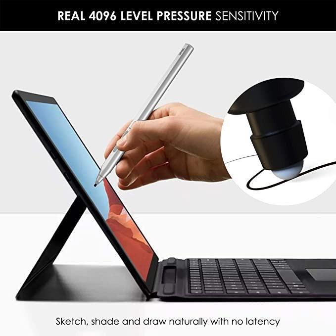 Uogic Pen for Microsoft Surface, Ink 581 Magnetic Stylus Pen, 4096 ...