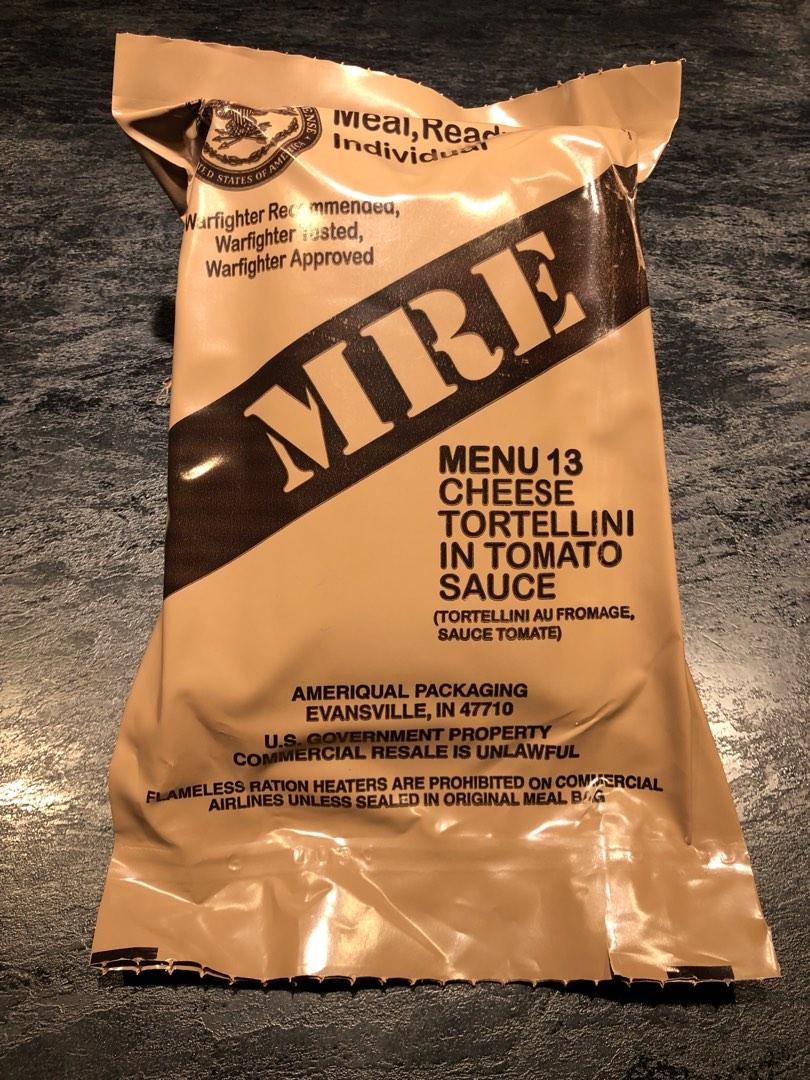 US Army MRE Rations, Food & Drinks, Other Food & Drinks on Carousell