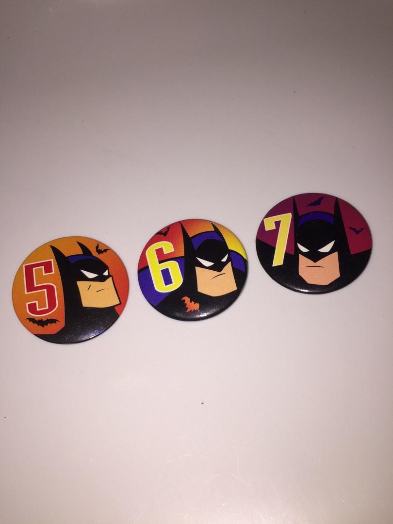 VINTAGE 1995 BATMAN PIN BATCHES, Hobbies & Toys, Collectibles ...