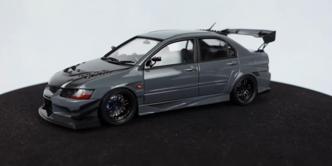 Voltex Wide Body Kit for 1/24 Mitsubishi Lancer Evolution IX by Fujimi ...