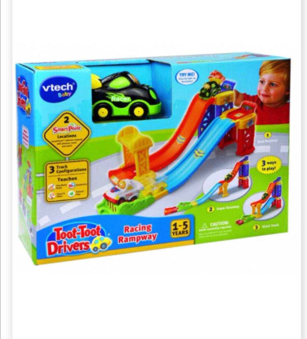 Vtech Racing ramp way, Babies & Kids, Infant Playtime on Carousell
