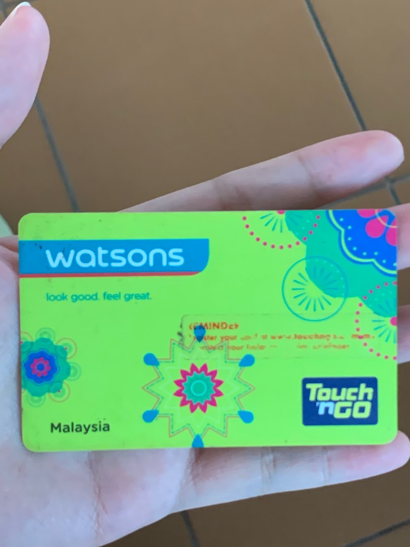 Watson Touch n Go card, Luxury, Accessories on Carousell