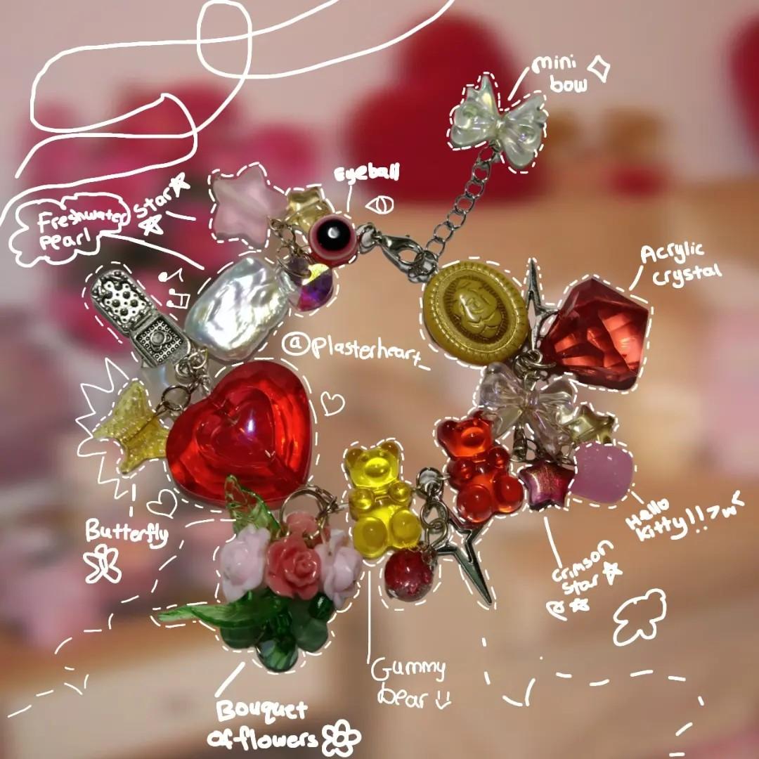 (CLEARING!)Weirdcore necklaces and bracelets!, Women's Fashion, Jewelry ...