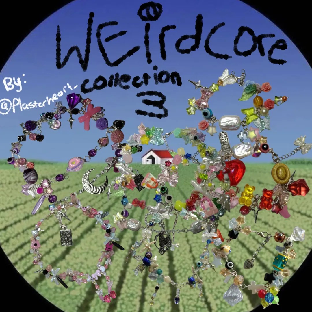 (CLEARING!)Weirdcore necklaces and bracelets!, Women's Fashion, Jewelry ...