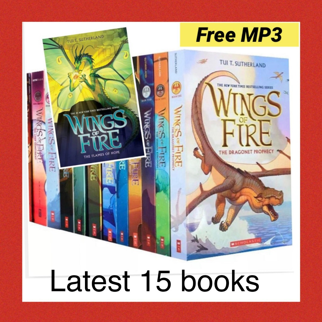 Wings of Fire (15 books, Free MP3), 興趣及遊戲, 書本 & 文具, 兒童書籍 - Carousell