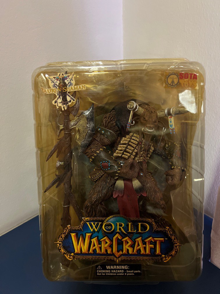 World of Warcraft Tauren Shaman, Hobbies & Toys, Toys & Games on Carousell