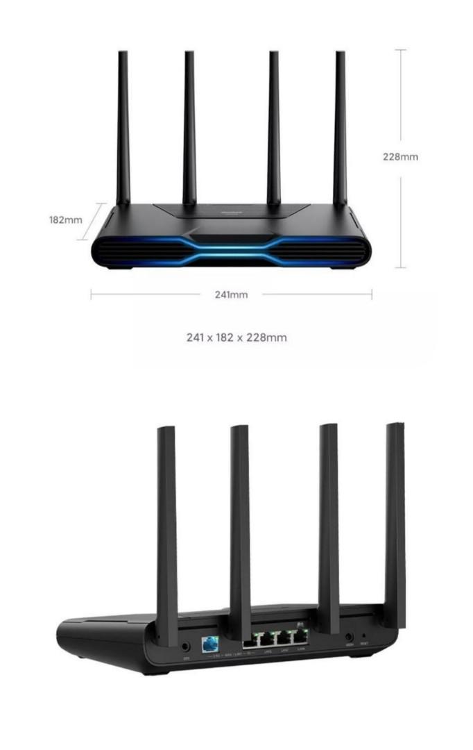 Xiaomi Redmi AX5400 Gaming Router Advanced Professional Qualcomm Chip ...